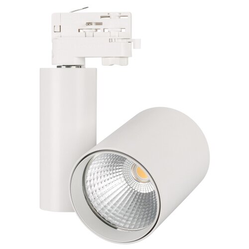 Трековый светильник Arlight LGD-SHOP-4TR-R100-40W White6000 (WH, 24 deg), кол-во светодиодов: 1 шт., белый