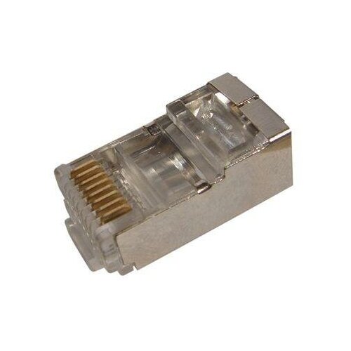 Джек комп. RJ45 8P-8C кат.5е (с экраном) (уп.100шт) 05-1023 Rexant ( 9 упак.)