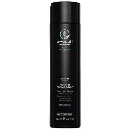 Awapuhi Wild Ginger крем-ополаскиватель Repair Keratin Cream Rinse, 250 мл