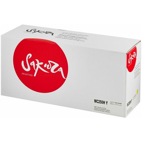 3 шт. Картридж лазерный Sakura Type M C250H / 408343 желтый, 6300 стр. для Ricoh (SAMC250HY)