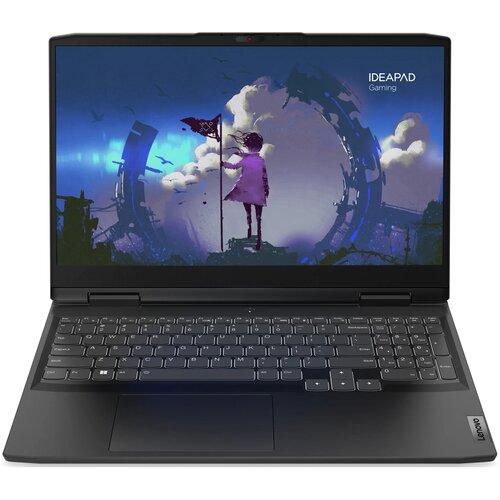 Ноутбук Lenovo IdeaPad Gaming 3 Gen 7, 15.6" (1920x1080) IPS 120Гц/Intel Core i7-12650H/16ГБ DDR4/512ГБ SSD/GeForce RTX 3050 Ti 4ГБ/Без ОС, серый [82S900KVRK]