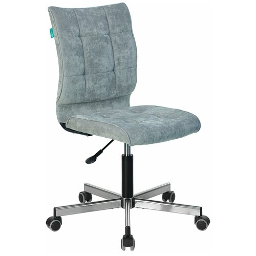 Компьютерное кресло Бюрократ CH-330M офисное, обивка: текстиль, цвет: серо-голубой Light-28