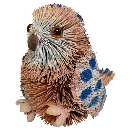 Елочная игрушка Winter Wings Птичка N181411, коричневый, 10.5 см