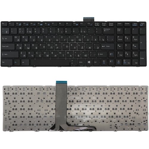 Клавиатура для ноутбука MSI GE70, GP60 черная с рамкой