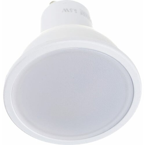 Лампа светодиодная LED 5,5 Вт 450 Лм 4100К белая GU10 MR16 Elementary | код.13626 | GAUSS (5шт. в упак.)