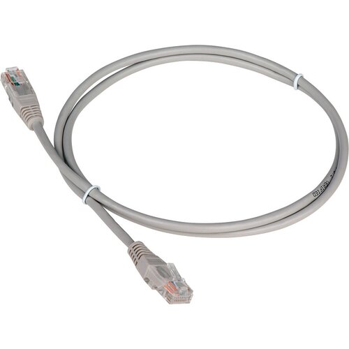 Патч-корд Lanmaster TWT-45-45-20-GY UTP RJ-45 вил.-вилка RJ-45 кат.5E 20м серый ПВХ уп.1шт