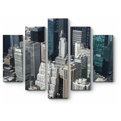 Модульная картина Современный Нью-Йорк115x92