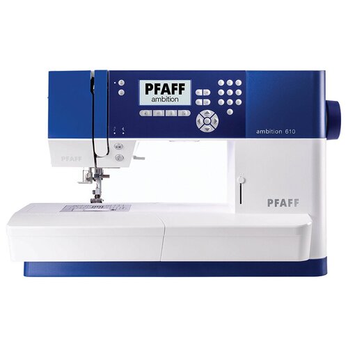 Швейная машина Pfaff Ambition 610, белый/синий