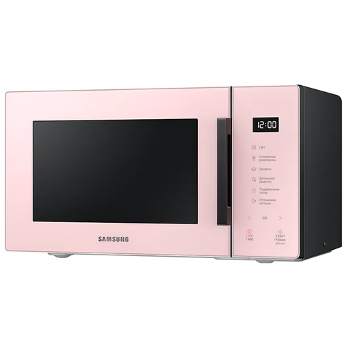 Микроволновая печь Samsung MS23T5018, черный/розовый