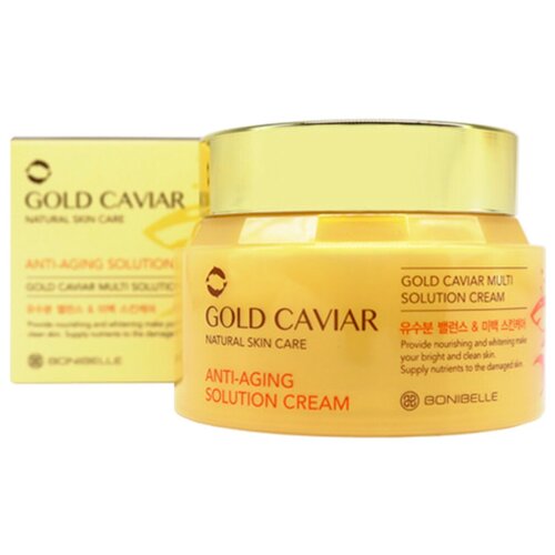  Крем Bonibelle Gold Caviar Natural Skin Care для лица, шеи и декольте, 80 мл