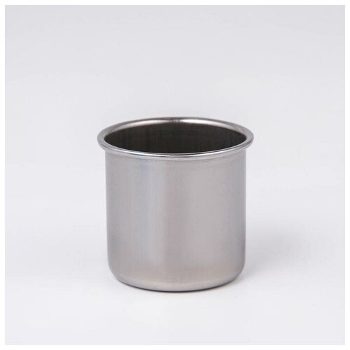 Стопка из нержавеющей стали, 70 мл, 5×5×4,3 см, внутренний диаметр 4,5 см