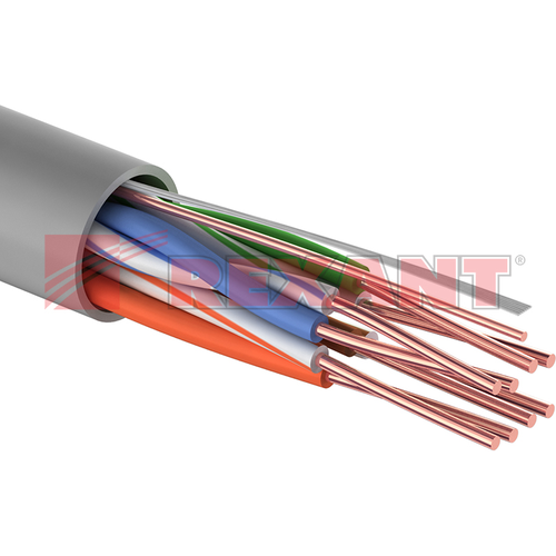 UTP 4PR 24AWG CAT5e 305м (медь) кабель 01-0043 REXANT