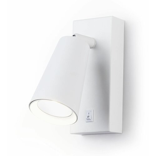 Настенный светильник с выключателем и сменной лампой GU10 TA13141 WH белый GU10 max 12W 145*60*90