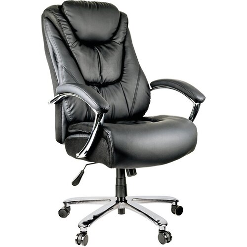 Компьютерное кресло Helmi HL-ES05 Springs для руководителя, обивка: искусственная кожа, цвет: черный