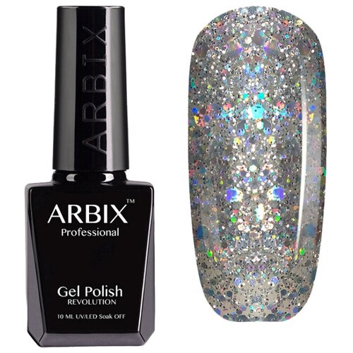Arbix Гель-лак Classic (glitter), 10 мл, 50 г, 199 Артемида