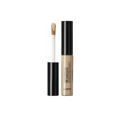 The Saem Консилер Cover Perfection Tip Concealer, оттенок 2.5 medium deep, , 1