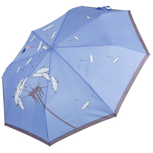 Мини-зонт FABRETTI, голубой
