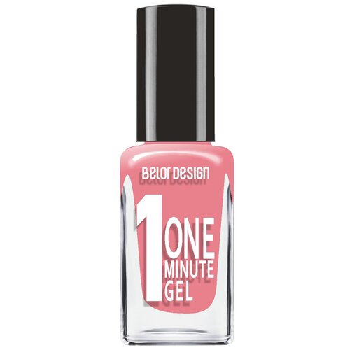 BelorDesign Лак для ногтей One Minute Gel, 10 мл, 204