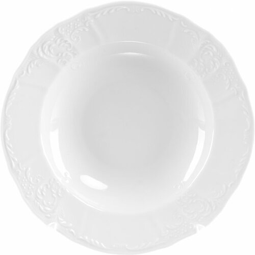 Набор глубоких тарелок 21 см Бернадотт 0000 Недекорированный 6 шт