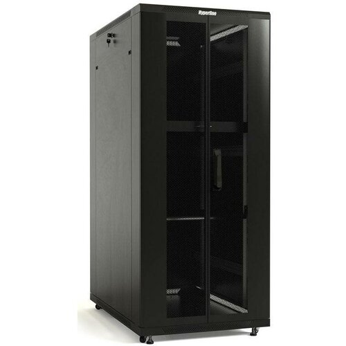 Шкаф коммутационный Hyperline TTB-4266-DD-RAL9004 42U черный