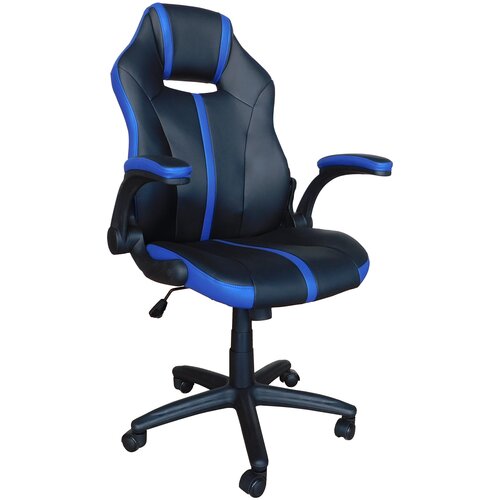 Компьютерное кресло MF-609 black+dark blue