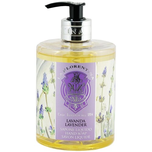 La Florentina Мыло жидкое Lavender парфюм, 500 мл, 500 г