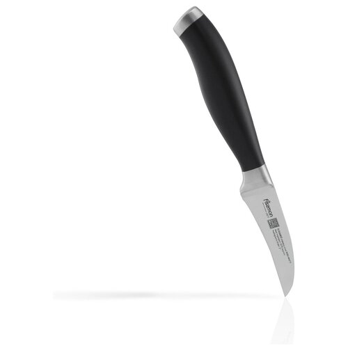 Нож для овощей Fissman Elegance, лезвие 8 см, чёрный