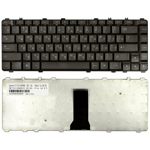 Клавиатура для Lenovo 25-009766 черная