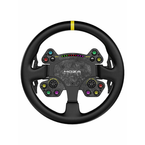 Съемное рулевое колесо MOZA RS V2 Steering Wheel Leather RS25