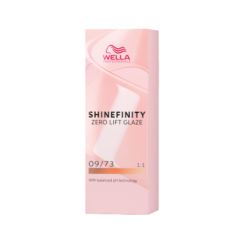 Wella Professionals Гель-крем краска Shinefinity, 09/73 карамельное молоко, 60 мл