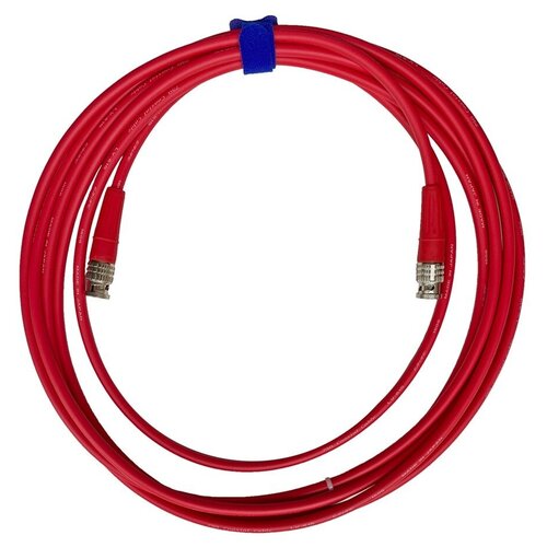 Кабель коаксиальный BNC - BNC GS-PRO 12G SDI BNC-BNC mob red 7.0m