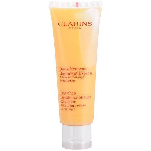 Clarins крем очищающий пенящийся с отшелушивающим эффектом, 125 мл, 125 г