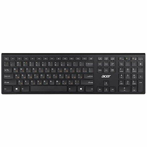 Клавиатура Acer OKR020 Wireless, беспроводная, черный