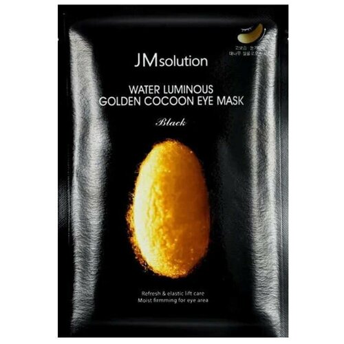JMsolution Патчи для глаз с протеинам шелка Water Luminous Golden Cocoon (10 пар) (Женский / Южная Корея)