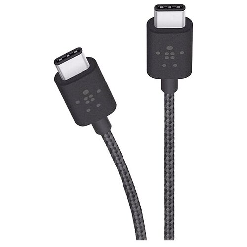 Кабель Belkin MIXIT Metallic USB Type-C - USB Type-C (F2CU041bt06), black