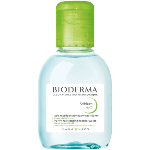 BIODERMA LABORATOIRE DERMATOLOGIQUE Себиум Н2О Мицеллярная вода, 100 мл