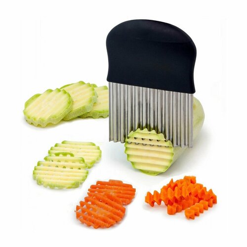 Ножи для фигурной резки/Кухонный волнистый нож для фигурной нарезки овощей и фруктов/Слайсер