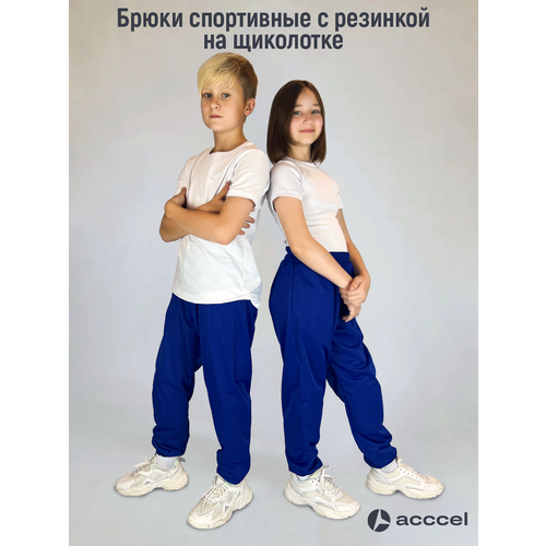 Брюки Acccel, размер 134, синий