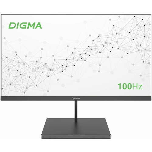 Монитор Digma 23.8" Progress 24A501F черный VA LED 8ms 16:9 HDMI M/M матовая 250cd 178гр/178гр 1920x1080 100Hz G-Sync FreeSync VGA FHD 3кг