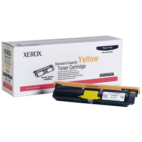Картридж Xerox 113R00690, 1500 стр, желтый