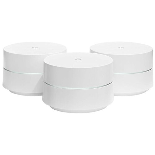 Wi-Fi Mesh система Google Wifi (3-pack), белый