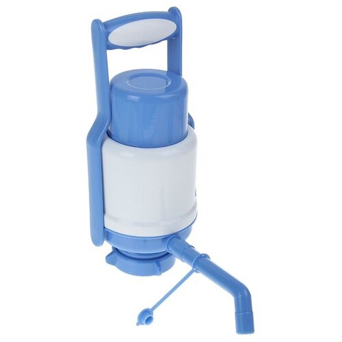 Помпа для воды LESOTO Universal, механическая, под бутыль от 11 до 19 л, голубая 1341820