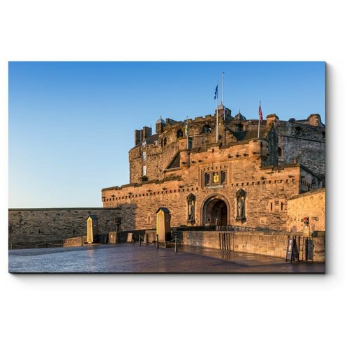 Модульная картина Эдинбургский замок на рассвете40x27