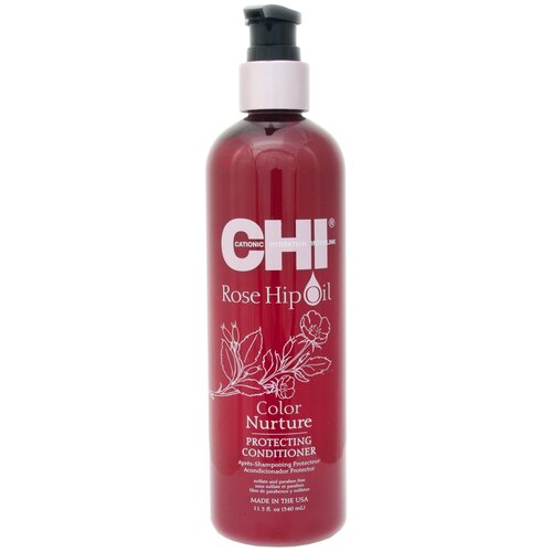 CHI кондиционер Rose Hip Oil Color Nurture Protecting, 340 мл