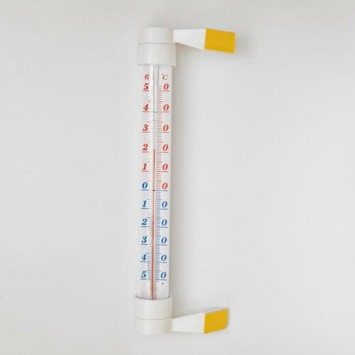 Термометр уличный, оконный, "Престиж", на липучке, от -50°С до +50°С, упаковка пакет