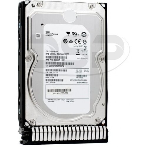 Жесткий диск HP 652755-002 2Tb SAS 3,5" HDD