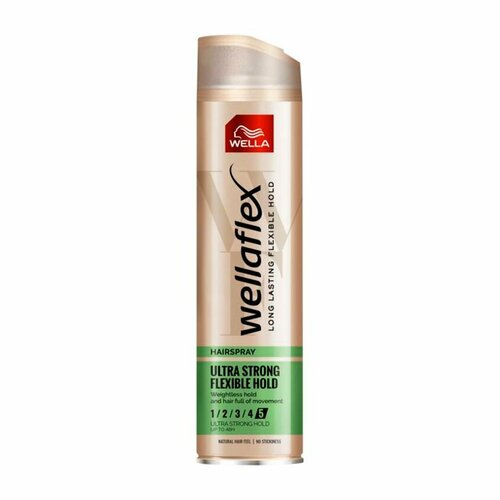 Лак для волос WELLA WELLAFLEX подвижная фиксация 250 мл