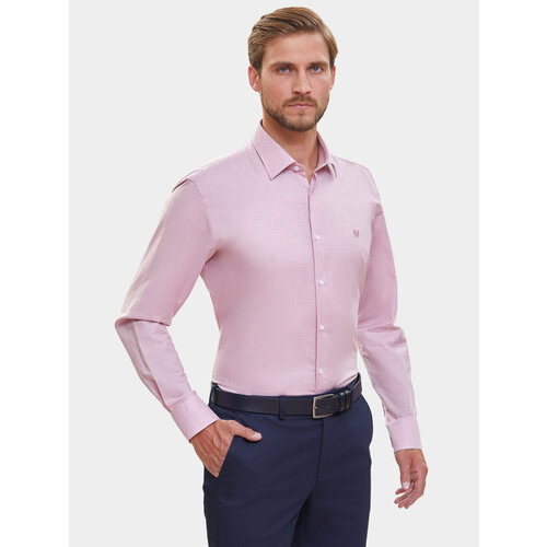 Рубашка KANZLER, размер 39, розовый