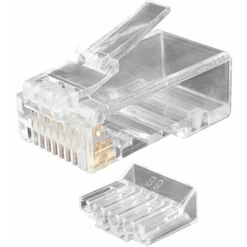 Коннектор RJ-45 Hyperline (PLUG-8P8C-UV-C6-100)