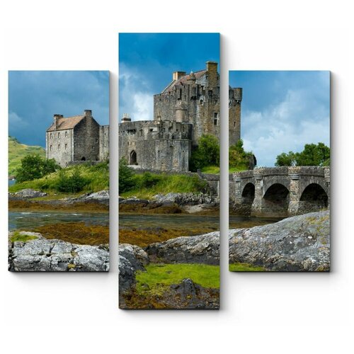 Модульная картина Замок Эйлен Донан в Шотландии60x54